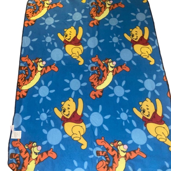 Disney | Bedding | Vintage Disney Winnie The Pooh And Tigger Blue ...